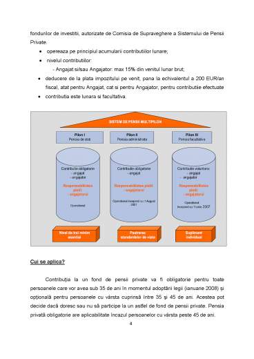 Reforma Sistemului De Pensii Private N Rom Nia Referat Doc