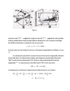 Rezistența Materialelor | Proiect [DOC]