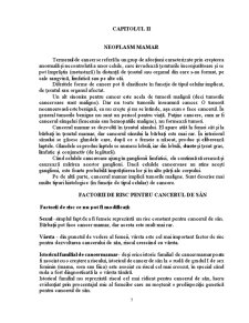 Neoplasm Mamar | Licență [DOC]