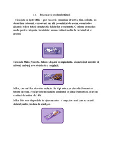Proiectare Produse Noi - Ciocolata Milka cu Nuci și Vanilie | Proiect ...