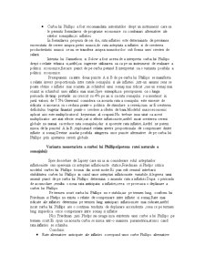 Curba Lui Phillips | Proiect [DOC]