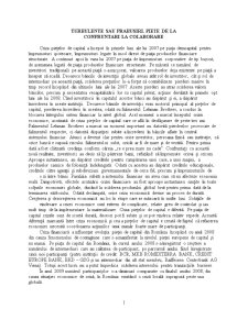 Turbulențe Sau Prăbușiri - Piețe de la Confruntări la Colaborare ...