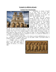 Arhitectura - stilul gotic - Proiect - Artă #306752 | RegieLive