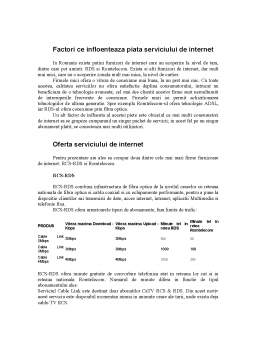 Prezentarea Serviciului de Internet | Referat [DOC]