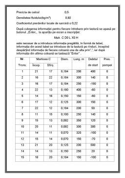 Metode Numerice de Calcul | Proiect [DOC]