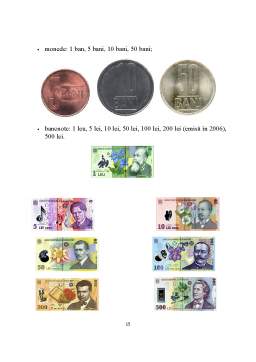 Sistemul Monetar al României | Referat [DOC]