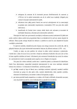 Cardul de Debit și de Credit | Referat [DOCX]