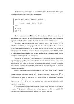 Econometrie | Proiect [DOC]