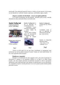 Marketing-Ul Serviciilor - Sandra Trading | Proiect [DOC]