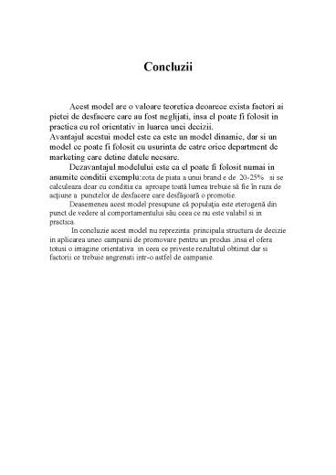 Modele de Marketing | Referat [DOC]