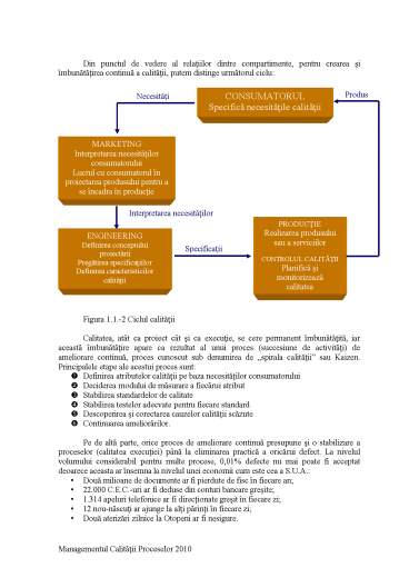 Managementul Calității Proceselor - Calitatea și TQM | Curs [DOC]