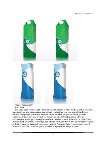 Ambalajul Laptelui | Referat [DOCX]