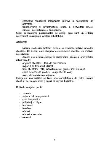 Mediul Extern al Intrepriderii Hoteliere | Proiect [DOC]