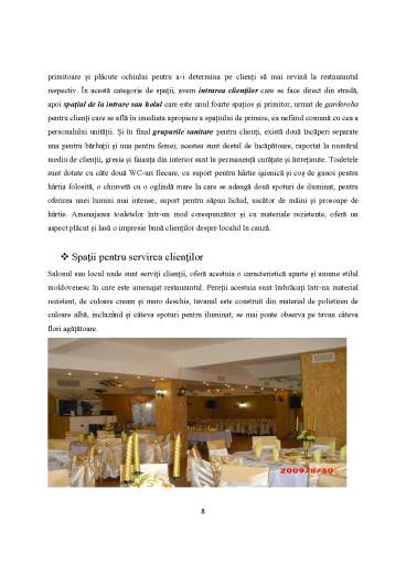 Gestiunea Unităților de Alimentație și Catering - Restaurant Luna ...