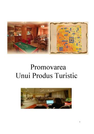 Promovarea unui Produs Turistic | Proiect [DOC]