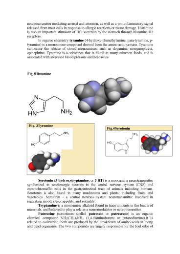 Chemical Risk Factors - Biogenic Amines în Food | Referat [DOC]