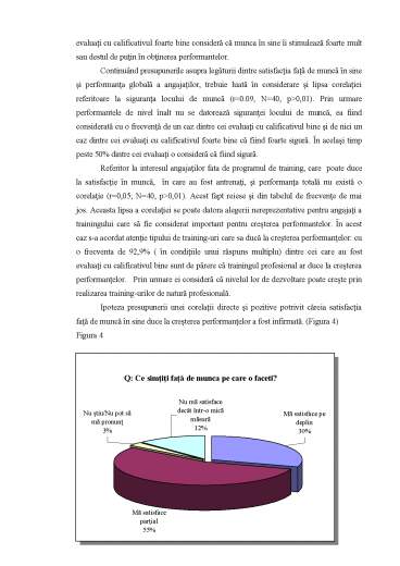 Relația Dintre Satisfacție și Performanță | Proiect [DOC]