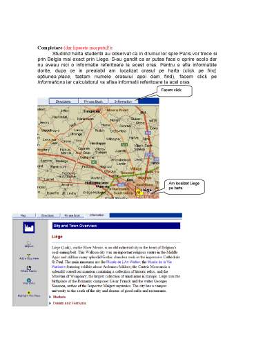 Microsoft Autoroute Express Europe | Laborator [DOC]