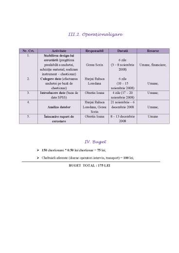 Research Proposal - Milka | Proiect [DOC]