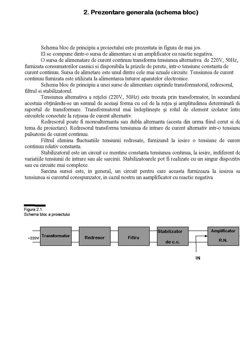 Dispozitive și Circuite Electronice - Proiect - Electronică #102212 ...