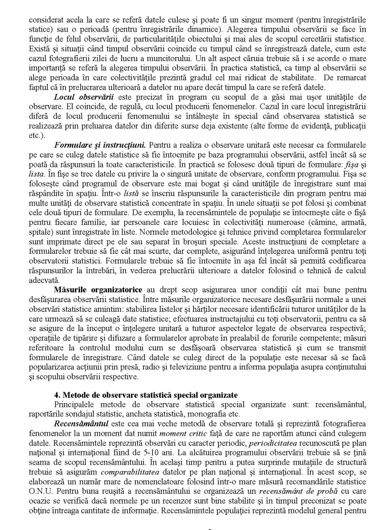Observare Statistică - Curs - Statistică #10664 | RegieLive
