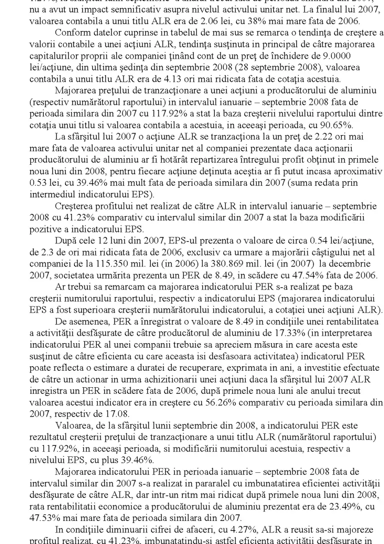 Situația economică la SC ALRO SA Slatina - Referat - Economie #113572 ...