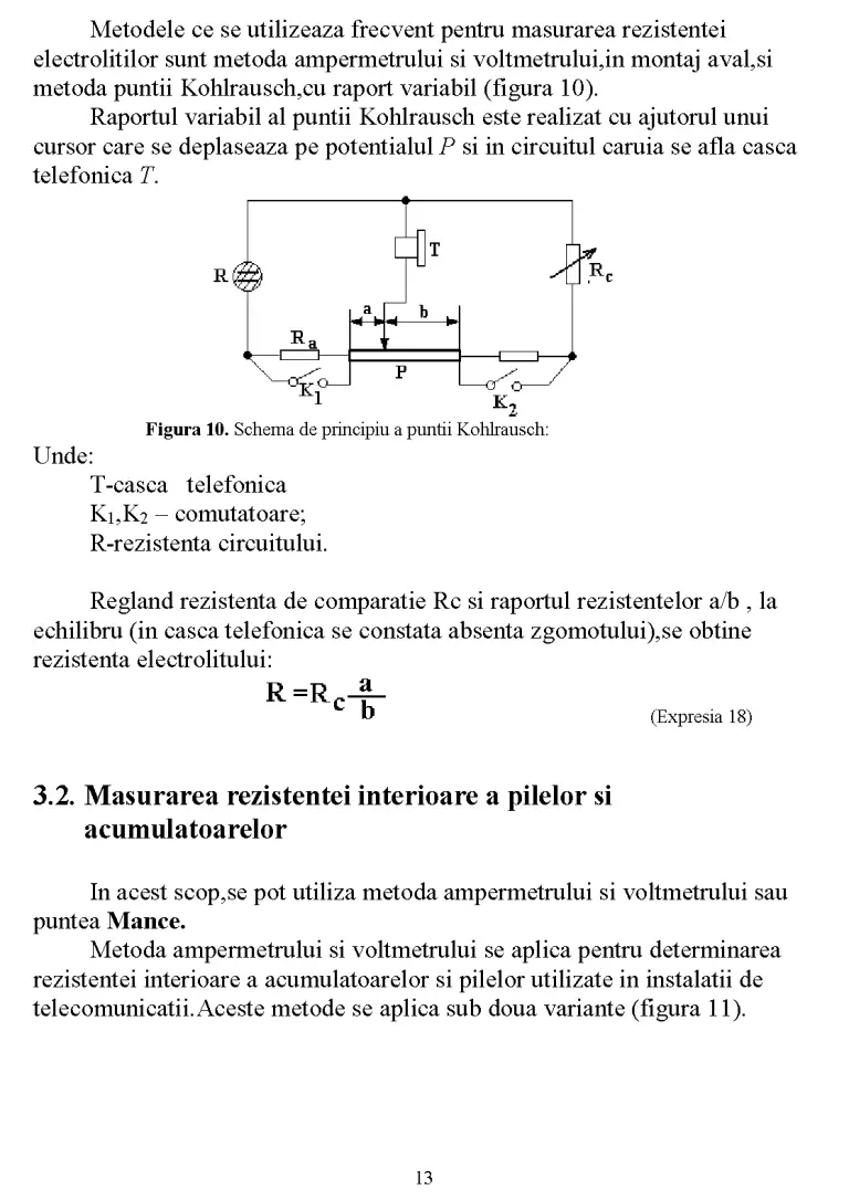 Metode de măsurare a rezistențelor - Proiect - Electronică #117134 ...