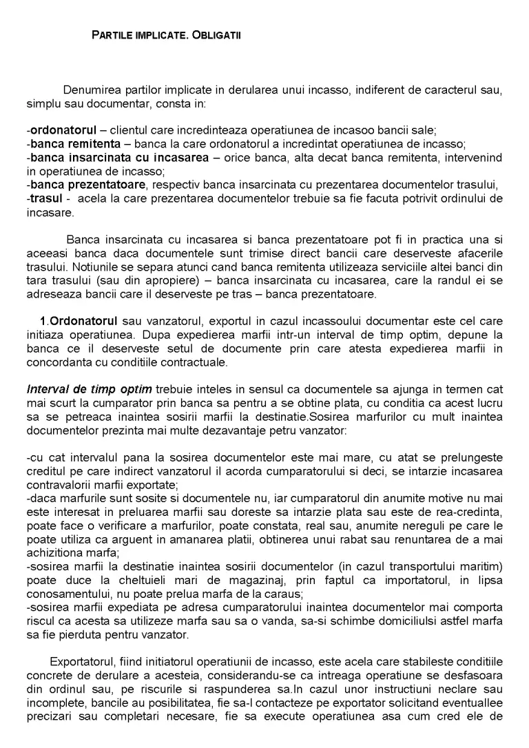 Forme Internaționale de Decontare - Referat - Finanțe #118681 | RegieLive