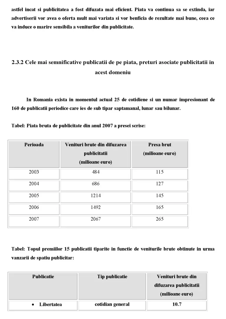 Fenomenul publicitar în România - lumea este bombardată de publicitate ...