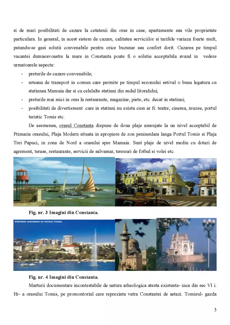 Proiecte Economice - Produs Turistic-Constanta - Proiect - Economie ...