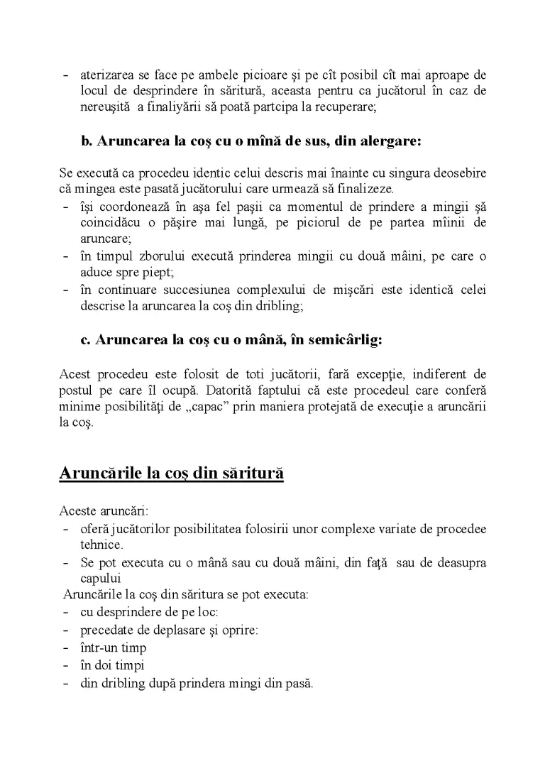 Baschet - Referat - Educație Fizică #14053 | RegieLive