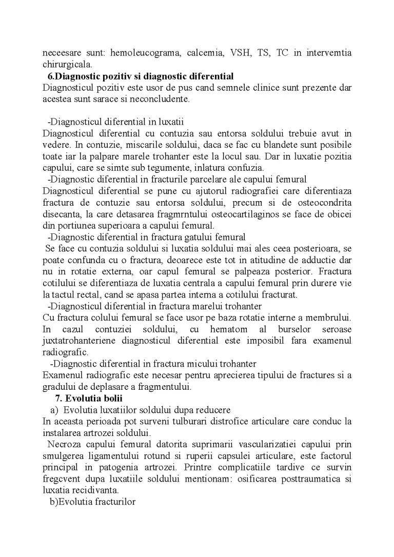 Metode de recuperare medicală BFT a șoldului posttraumatic - Proiect ...