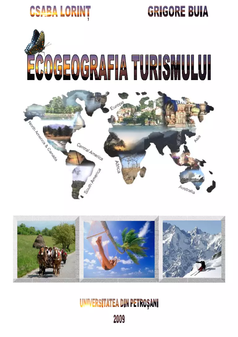 Ecogeografia Turismului - Curs - Geografie #148614 | RegieLive