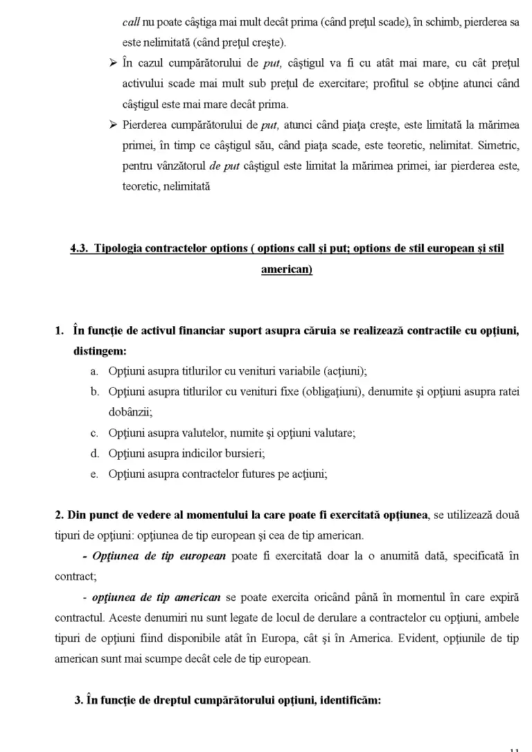 Instrumente Financiare Derivate: Curs [DOC] - Economie