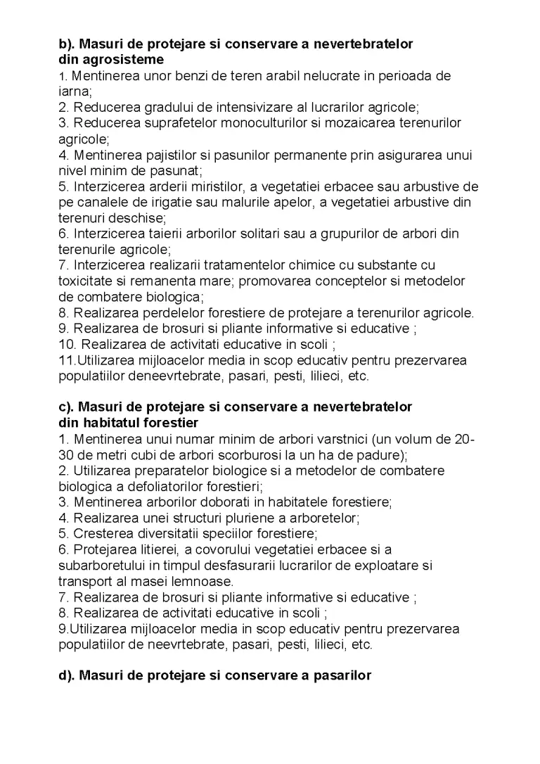 Biodiversitaea - studiu de caz - Parcul Natural Comana - Referat ...
