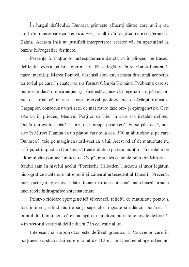 Dunărea cadru natural european - Referat - Geografie #15883 | RegieLive