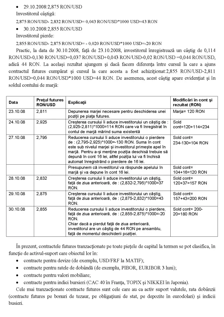 Instrumente Financiare Derivate - Curs - Economie #161679 | RegieLive