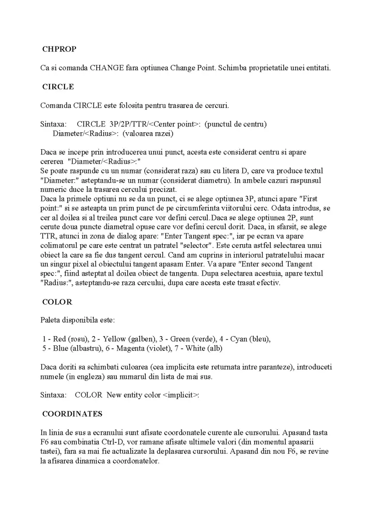 Comenzi Autocad - Curs - Calculatoare #16902 | RegieLive