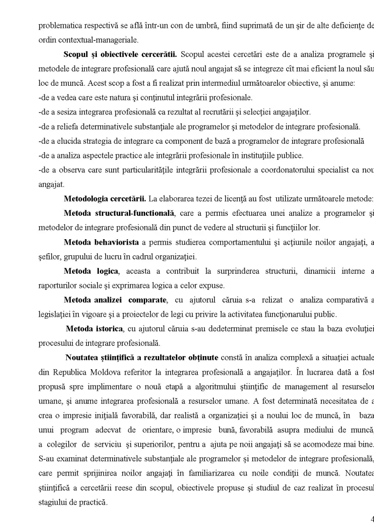 Programe și metode de integrare profesională în instituțiile publice ...