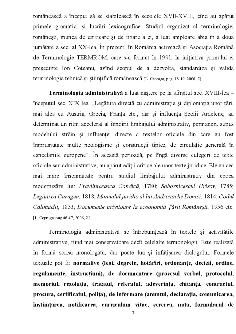 Rolul Limbii Grecești în Formarea Terminologiei Administrative ...