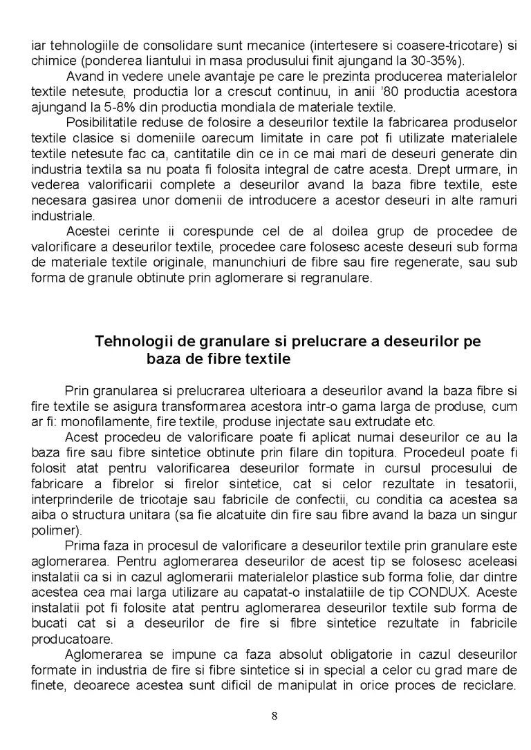 Deșeuri textile - Referat - Chimie Generală #186900 | RegieLive
