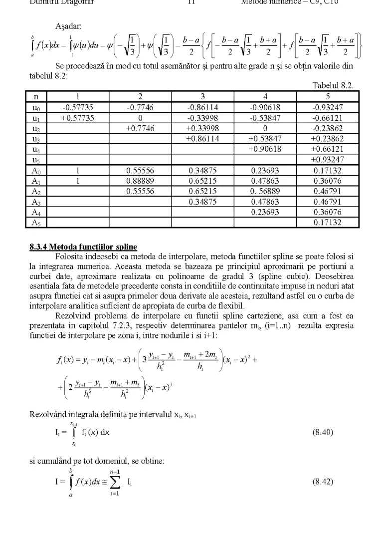 Metode Numerice - Curs - Calculatoare #187062 | RegieLive