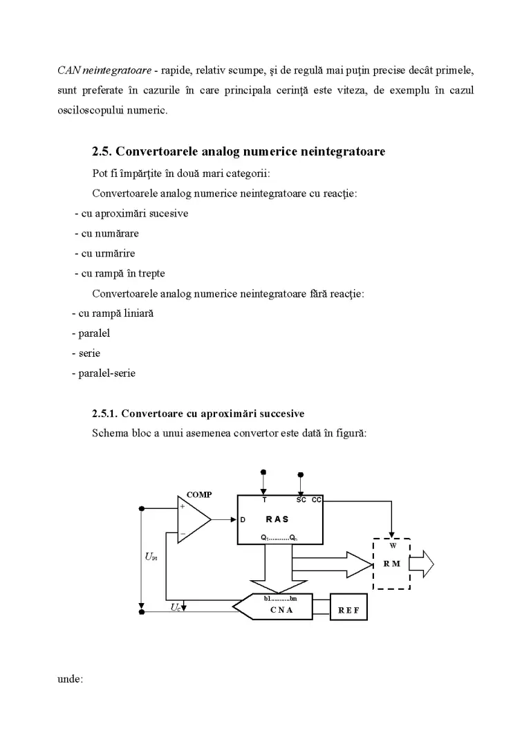 Teorie Convertoare Analog Numerice - Convertoare Numeric Analogice ...