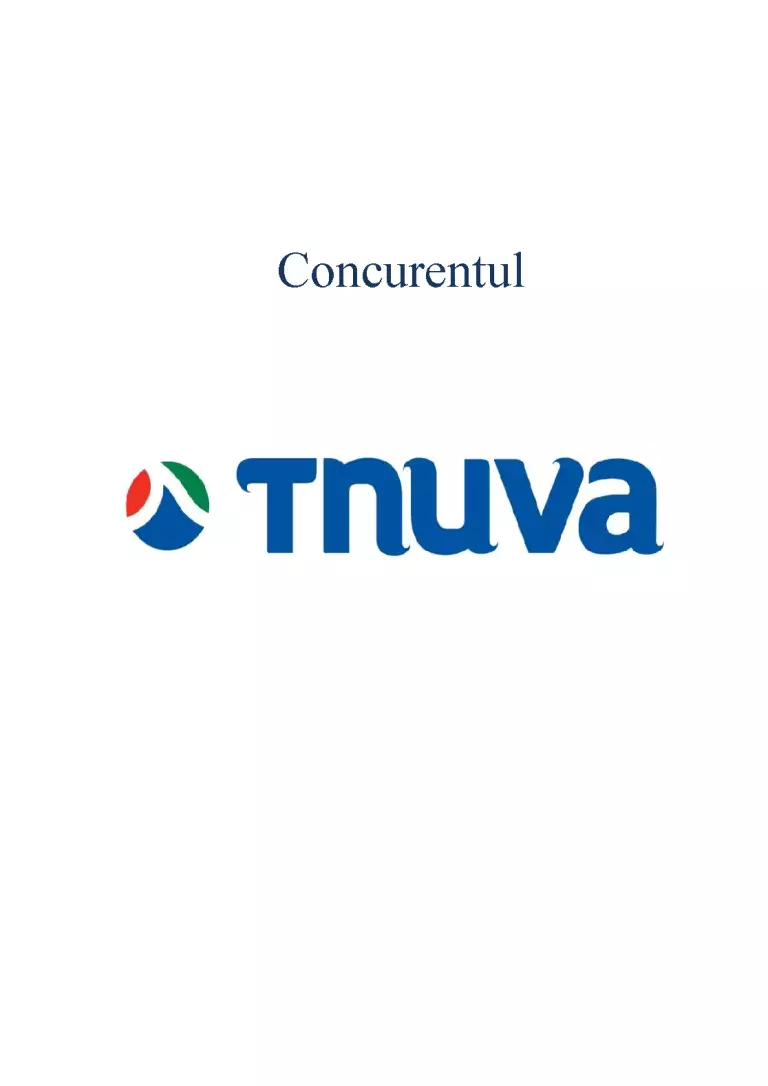 Proiect tehnici promoționale - Activia vs Tnuva - Proiect - Marketing ...