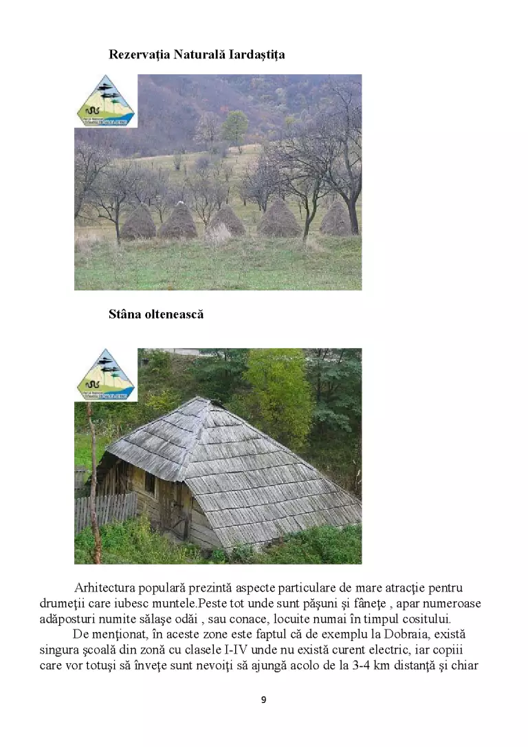 Ecoturismul în România studiu de caz - Parcul Național Domogled Valea ...