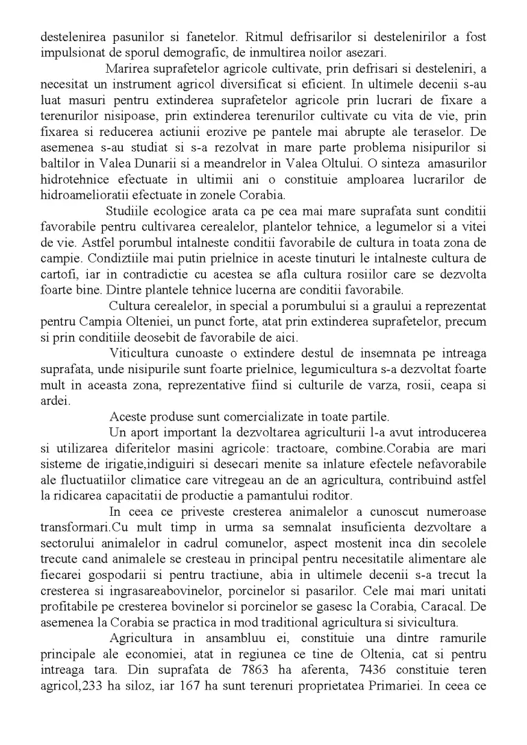 Monografia orașului Corabia - Referat - Geografie #200086 | RegieLive