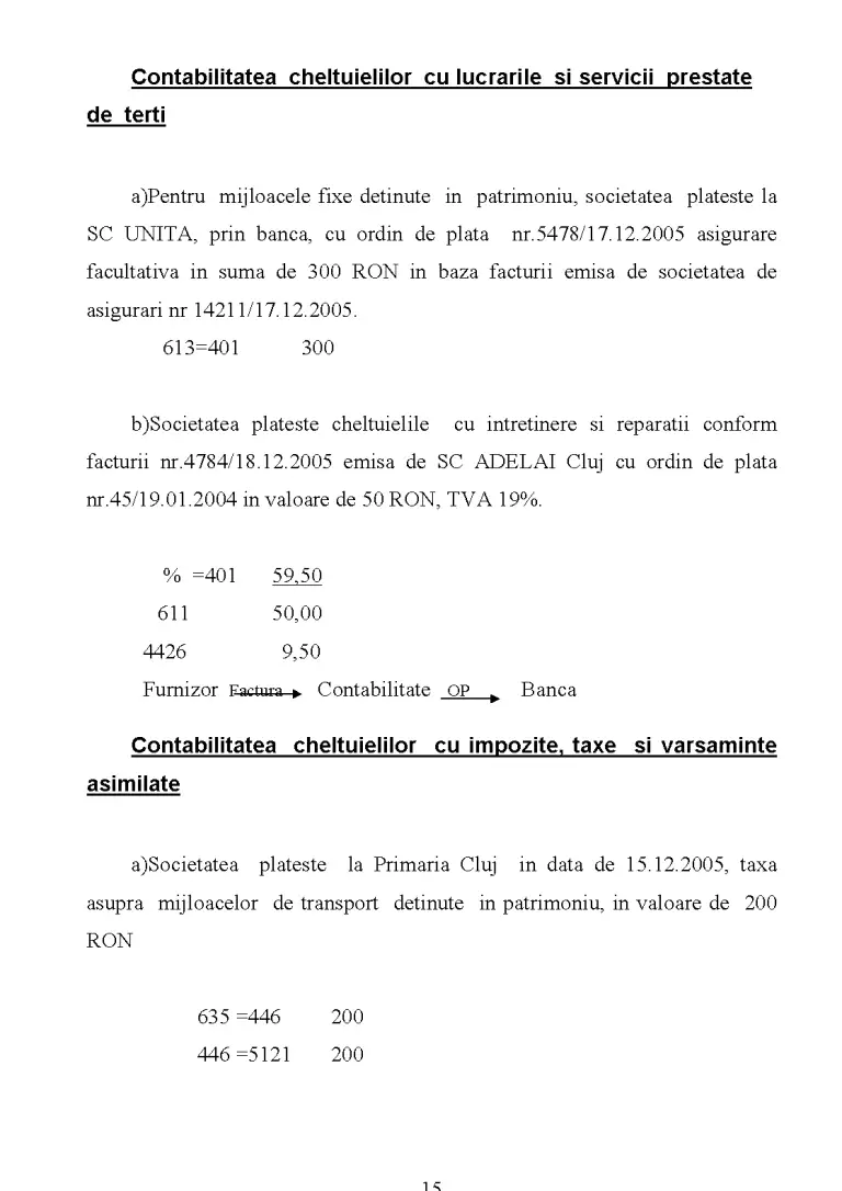 Studiu de Caz - SC Tricotaje SRL - Referat - Contabilitate #20853 ...