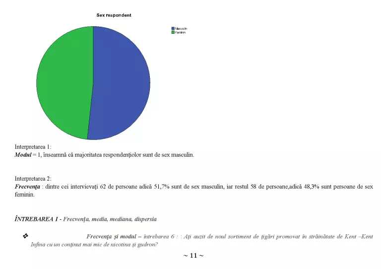Cercetare de Marketing Kent Infina - Proiect - Marketing #208590 ...