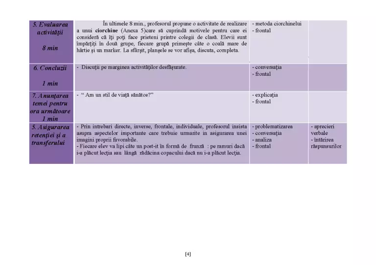 Autocunoaștere și Dezvoltare Personală - Proiect - Pedagogie #209203 ...