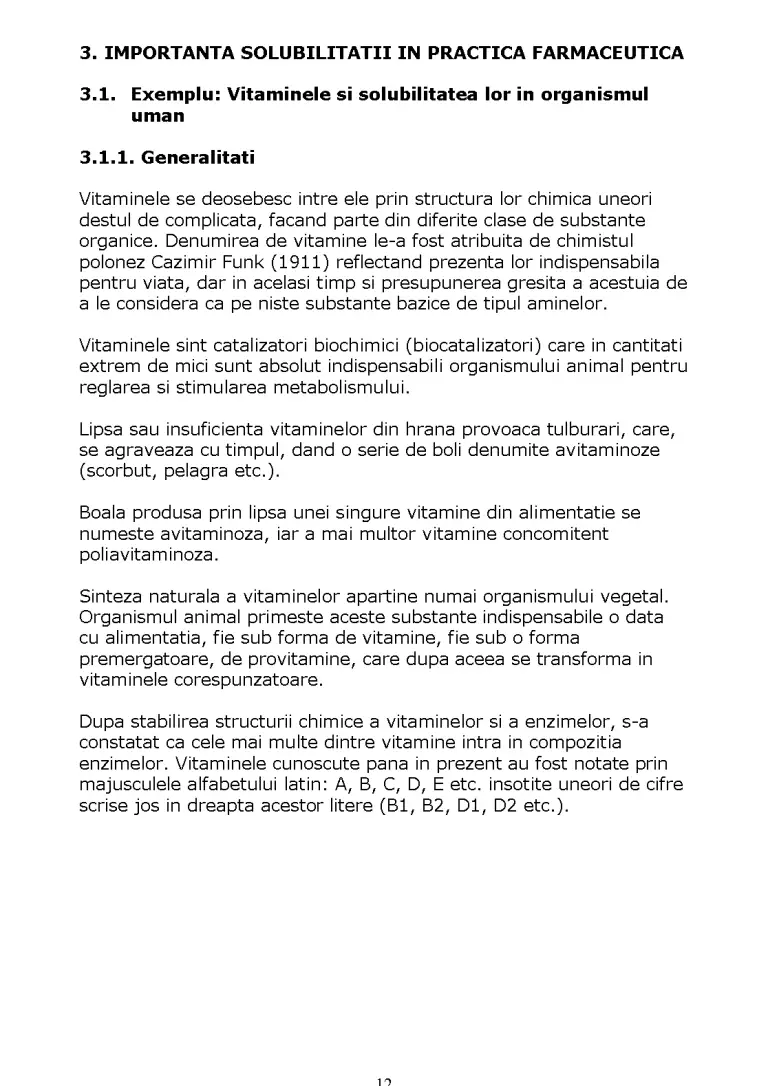 Rolul și importanța solubilității substanțelor medicamentoase organice ...
